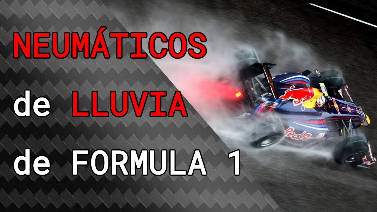 ¿Cómo funcionan los NEUMÁTICOS de LLUVIA de FORMULA 1? 🔥 | Ruedas y ...