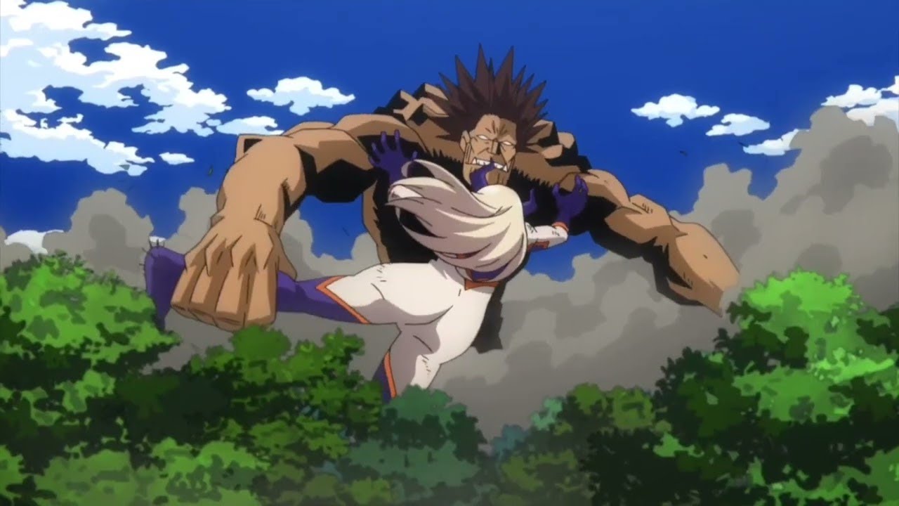 Mt Lady vs Gigantomachia My Hero Academia Season 6 Episode 7 僕のヒーロー ...