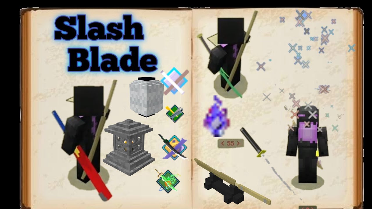 SLASH BLADE ADDON PARA MINECRAFT PE BEDROCK YouTube slash-blade-addon-para-minecraft-pe-bedrock-youtube