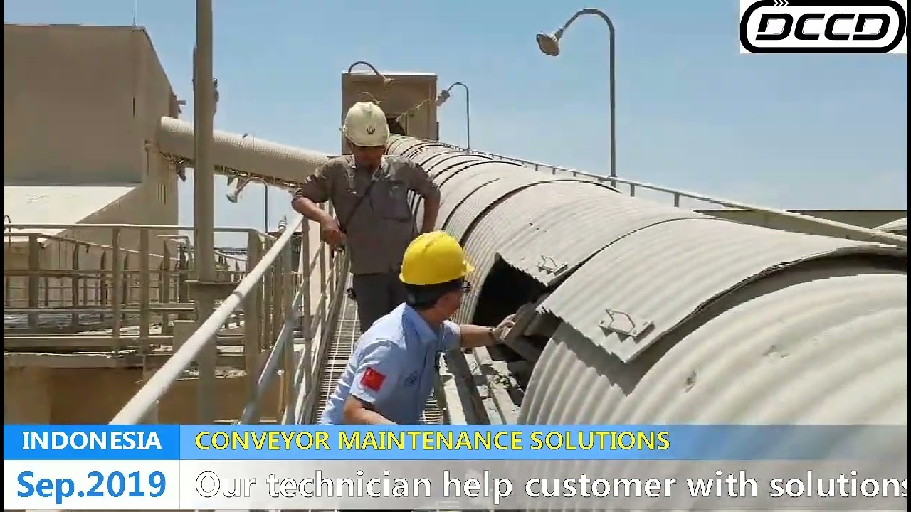 Help Indonesia customer provide conveyor system solutions - YouTube