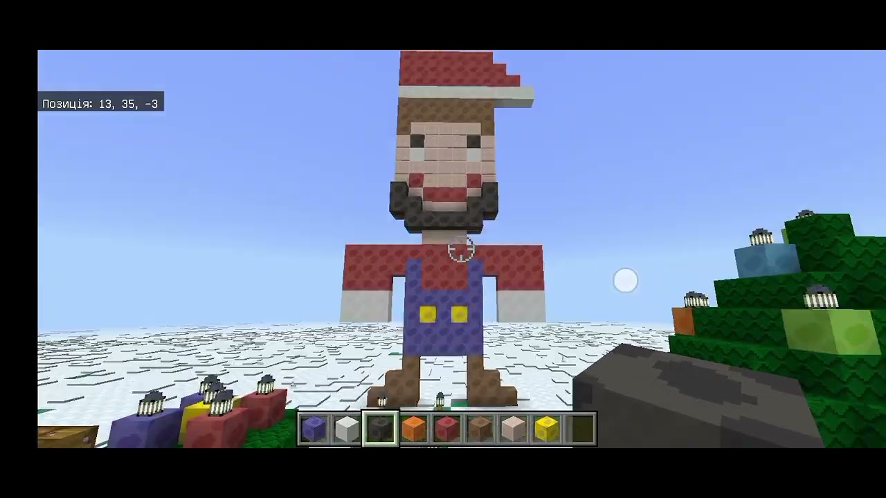 будую 4 статуї в minecraft super mario edition - YouTube