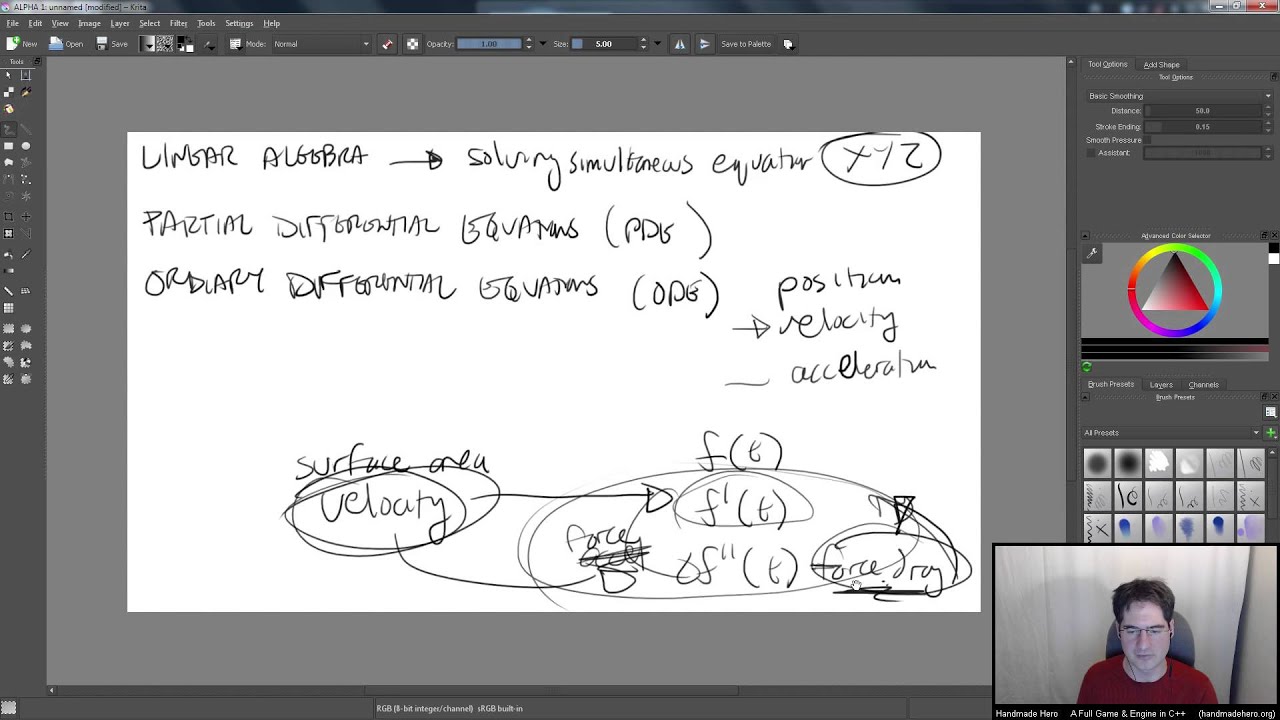 Handmade Hero Day 041 - Overview of the Types of Math Used in Games ...