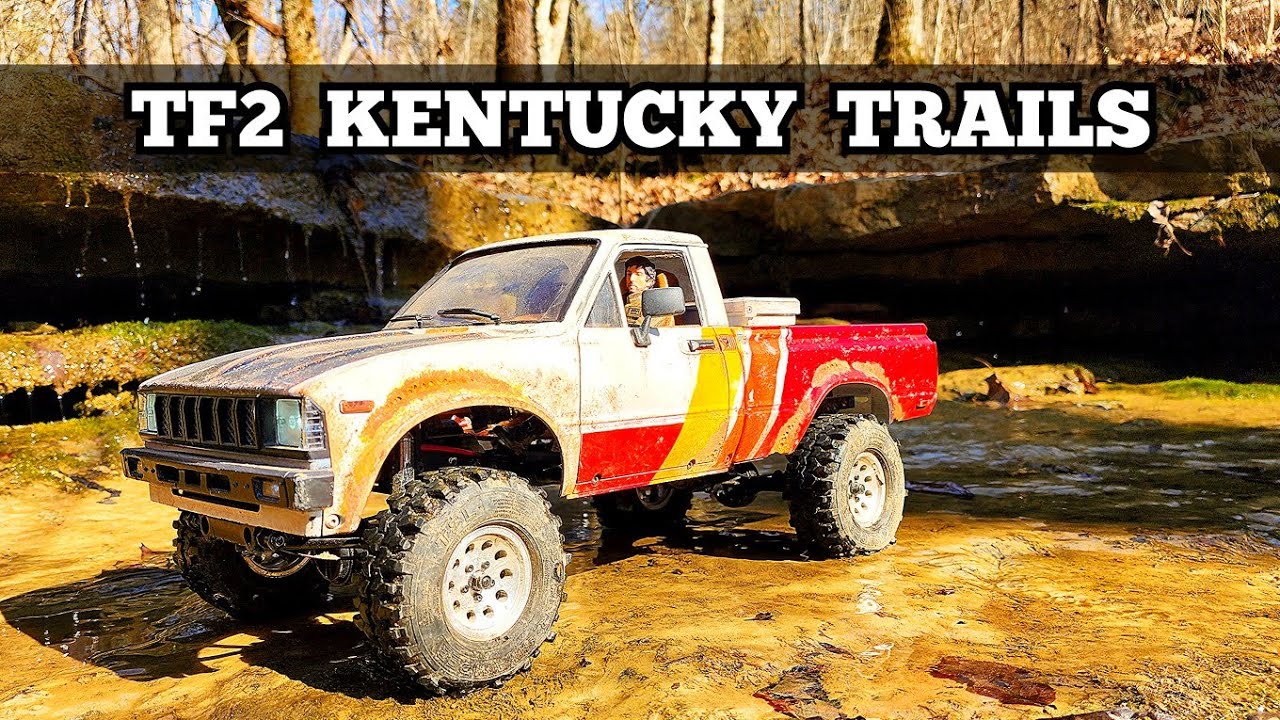 Rc4wd TF2 Trailing new places - YouTube
