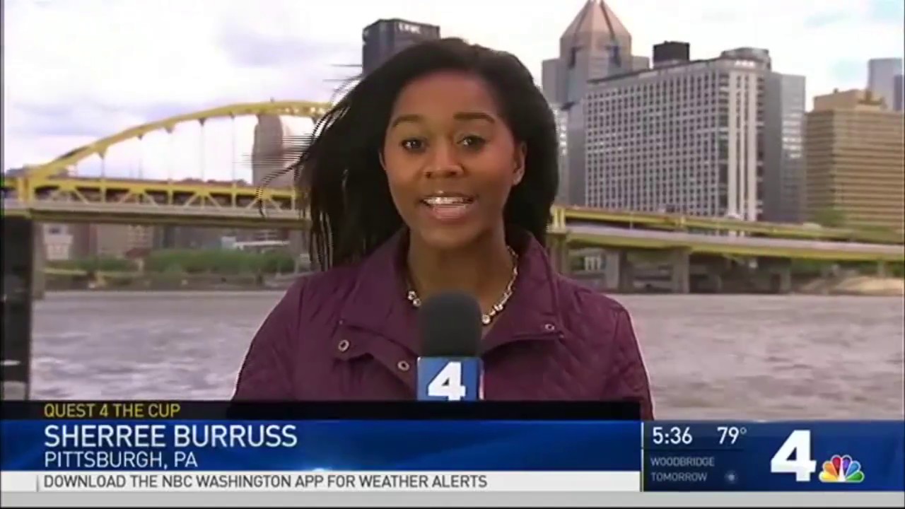 Sherree Burruss 2017 playoff coverage - YouTube