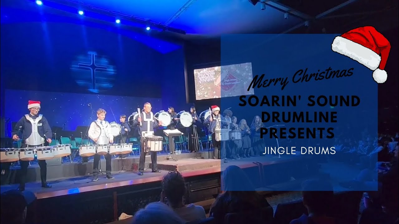 Soarin' Sound Drumline Jingle Drums Christmas Special - YouTube