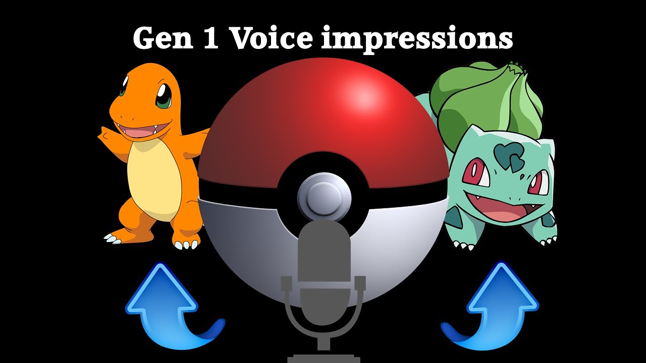 All 1st gen Pokemon voice impressions - YouTube