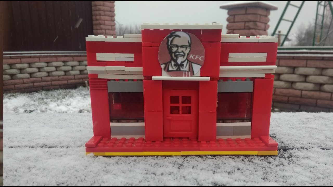 Lego MOC KFC - YouTube