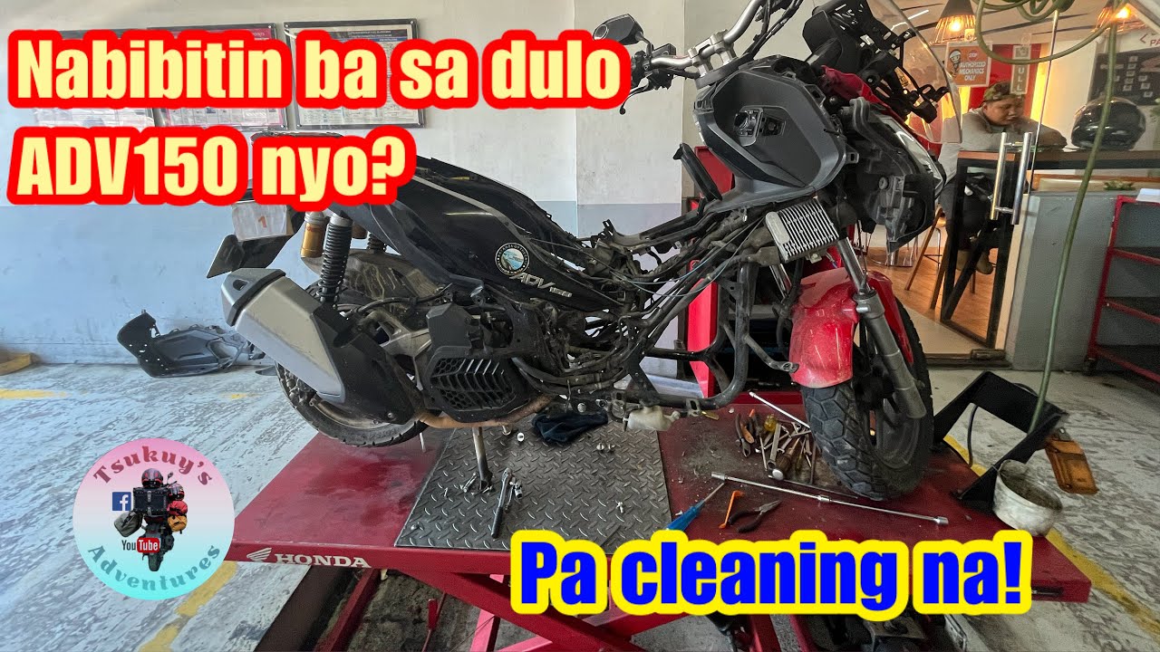 Periodic maintenance | Adv150 | Fuel filter |Throttle body cleaning ...