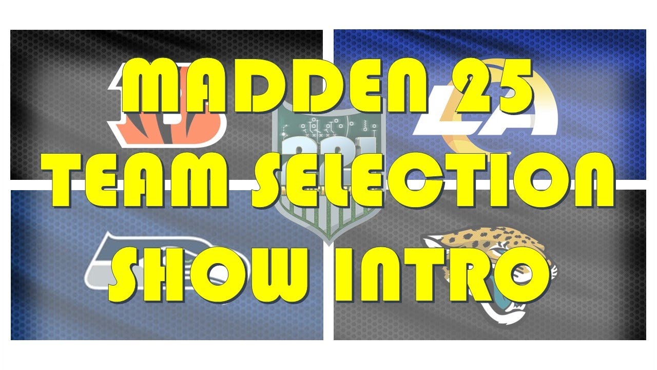 Team Selection Show (Intro) | Madden 25 - YouTube