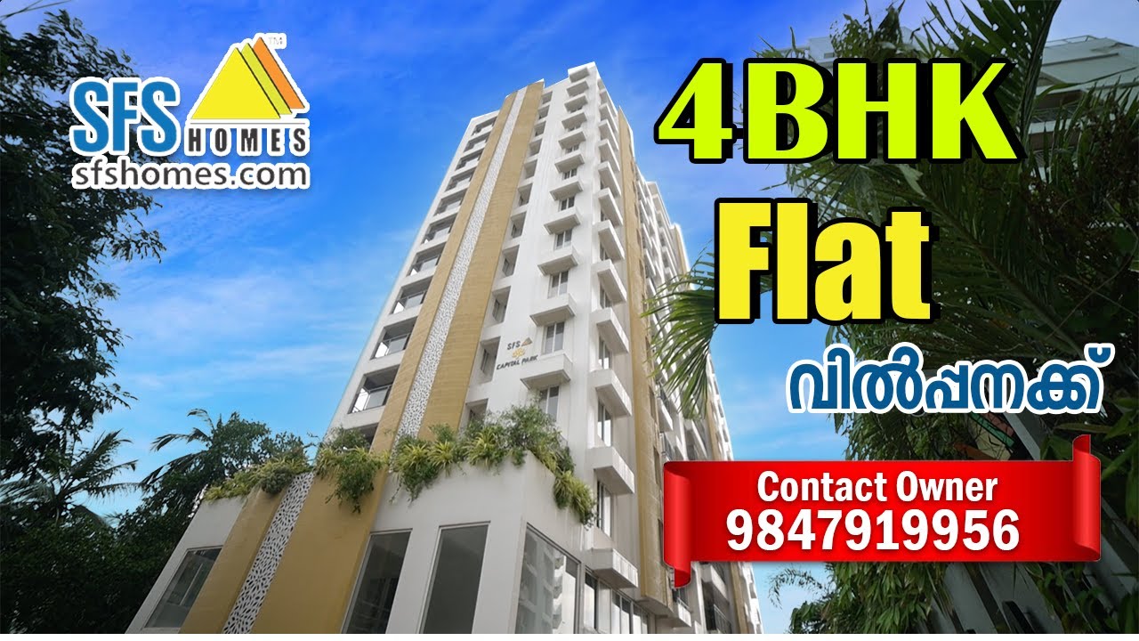 Flat Sale In Trivandrum | SFS Builders | 4BHK | Contact Owner Directly ...