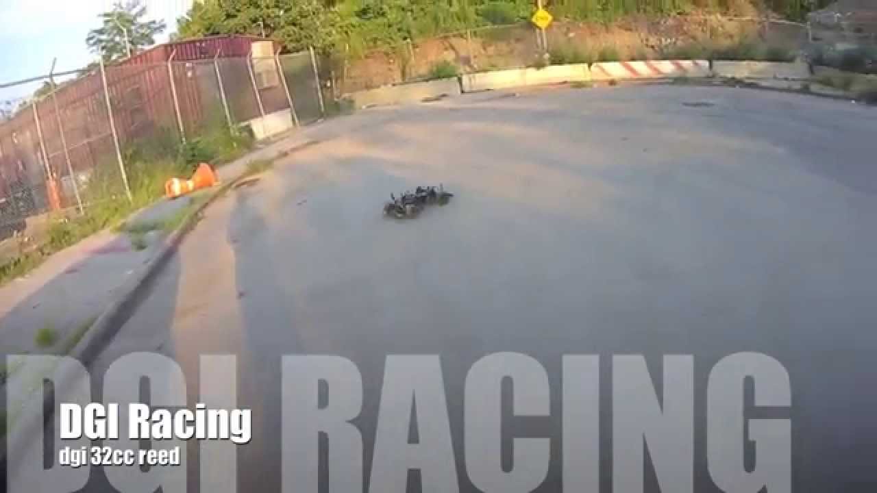 XR Rampage redcat DGI reed 32cc drifting test 1/5 rally car rc - YouTube