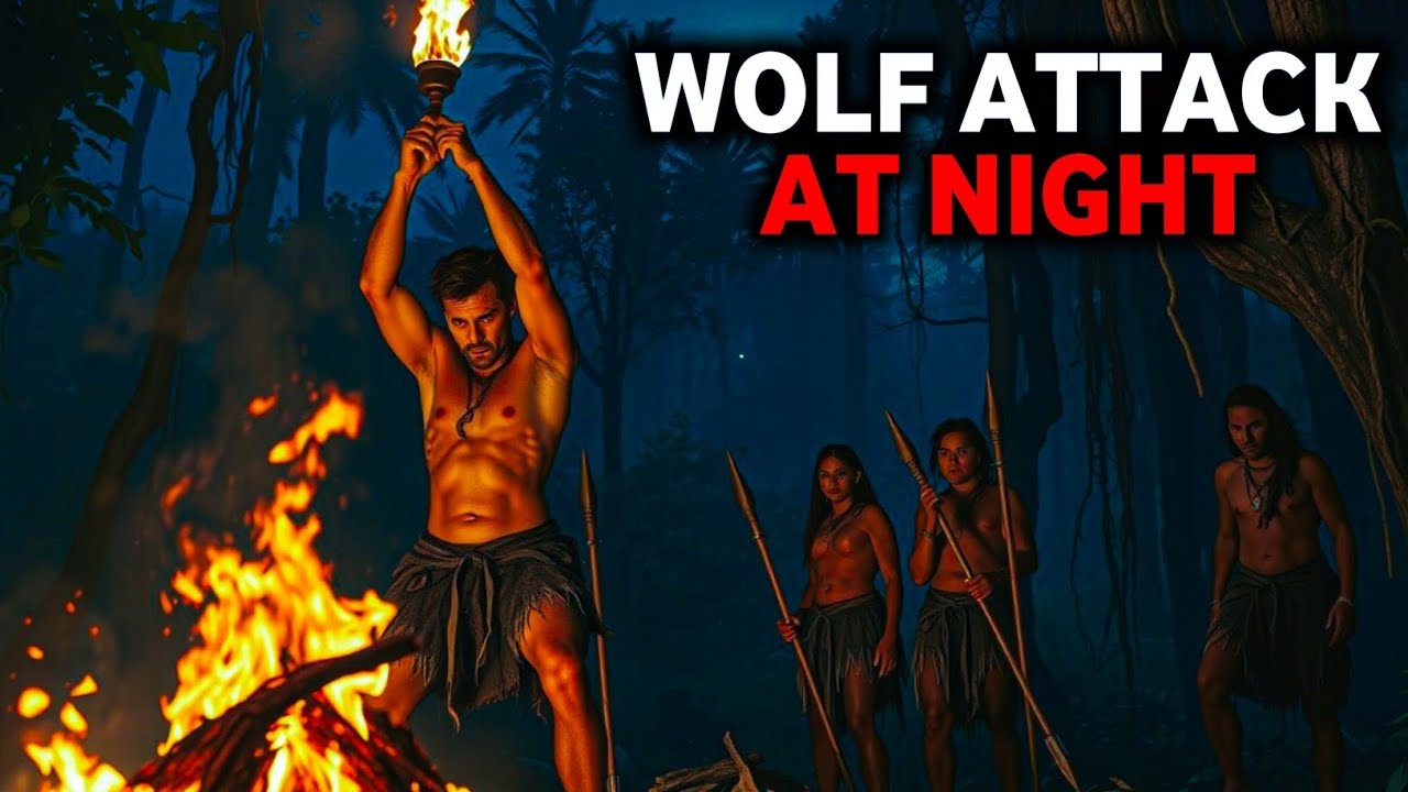“30,000 Years Ago: How Primitive Humans Survived a Wolf Attack at Night ...