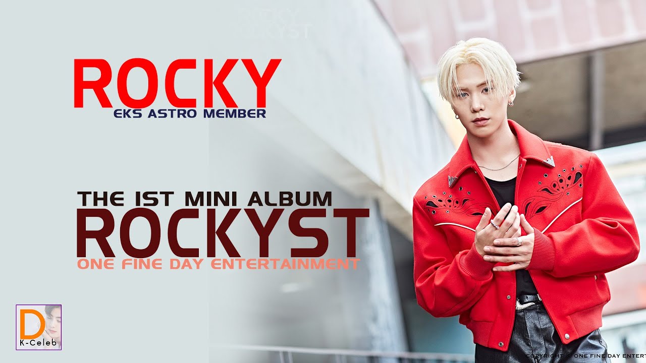 Rocky Ex ASTRO posted a new photo ahead of the release of the ROCKYST ...