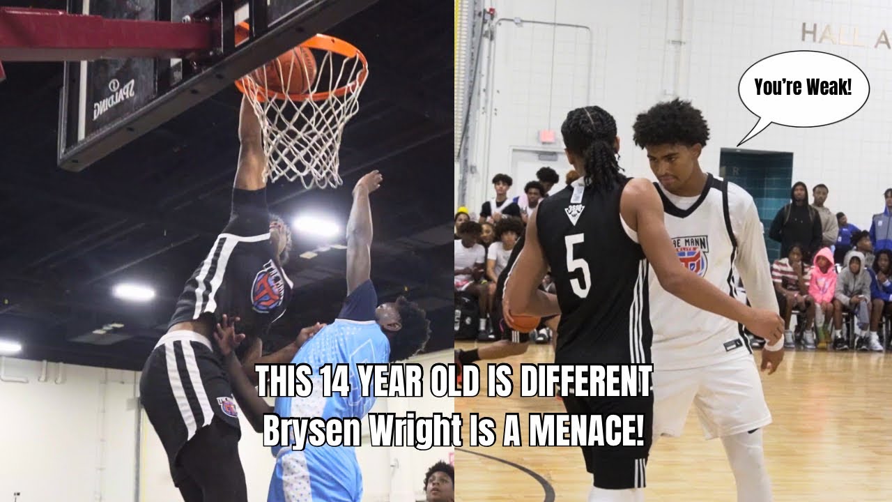 THIS 14 YEAR OLD IS A BEAST! Brysen Wright MONSTER Season Highlights ...