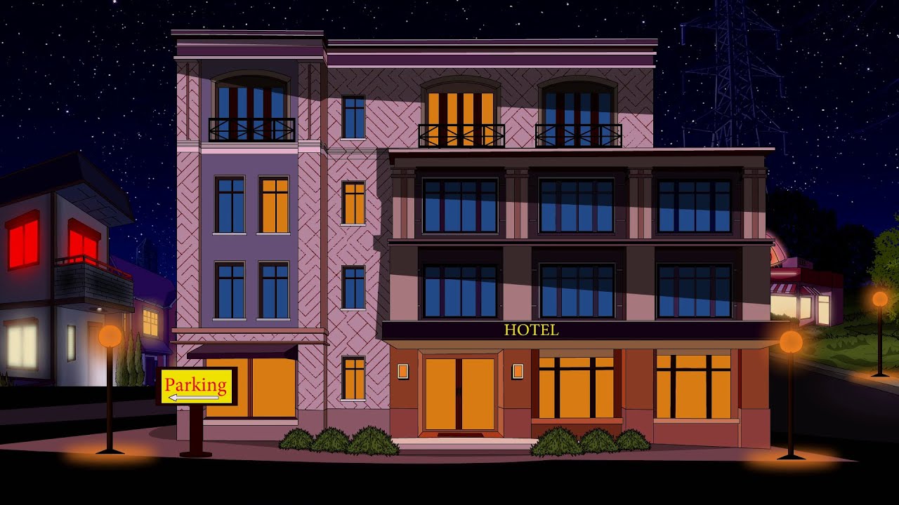 3 True Alone at Hotel Animated Horror Stories - YouTube