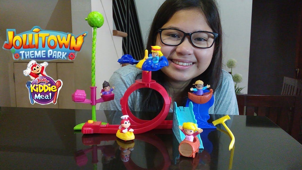 January 2019 Jollibee kiddie meal: Jollitown Theme Park (complete set ...
