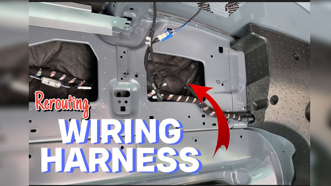 Ford Transit Van Build | Wall Prep | Rerouting the Wiring Harness - YouTube