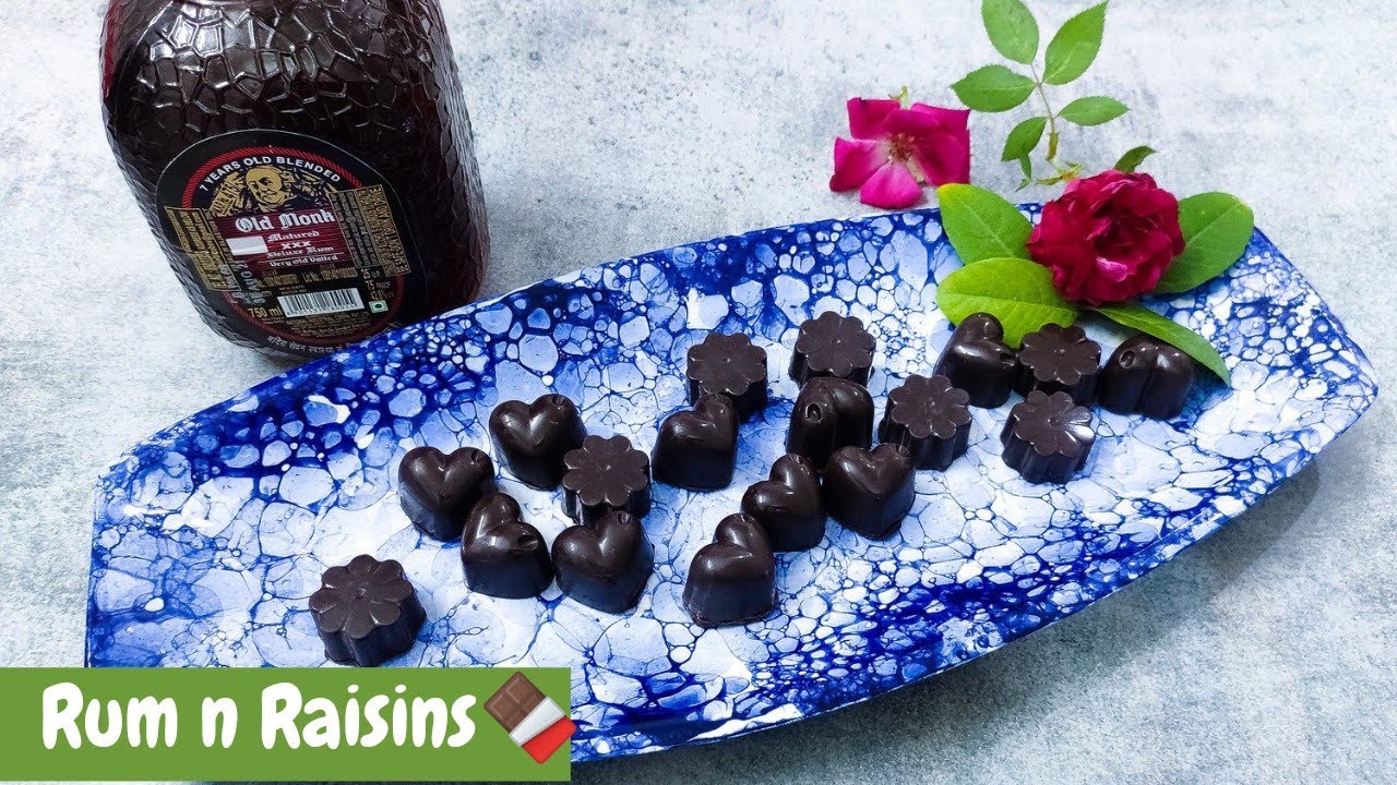 RUM N RAISINS Chocolates 🍫 | Rum Chocolates | not for kids chocolate ...