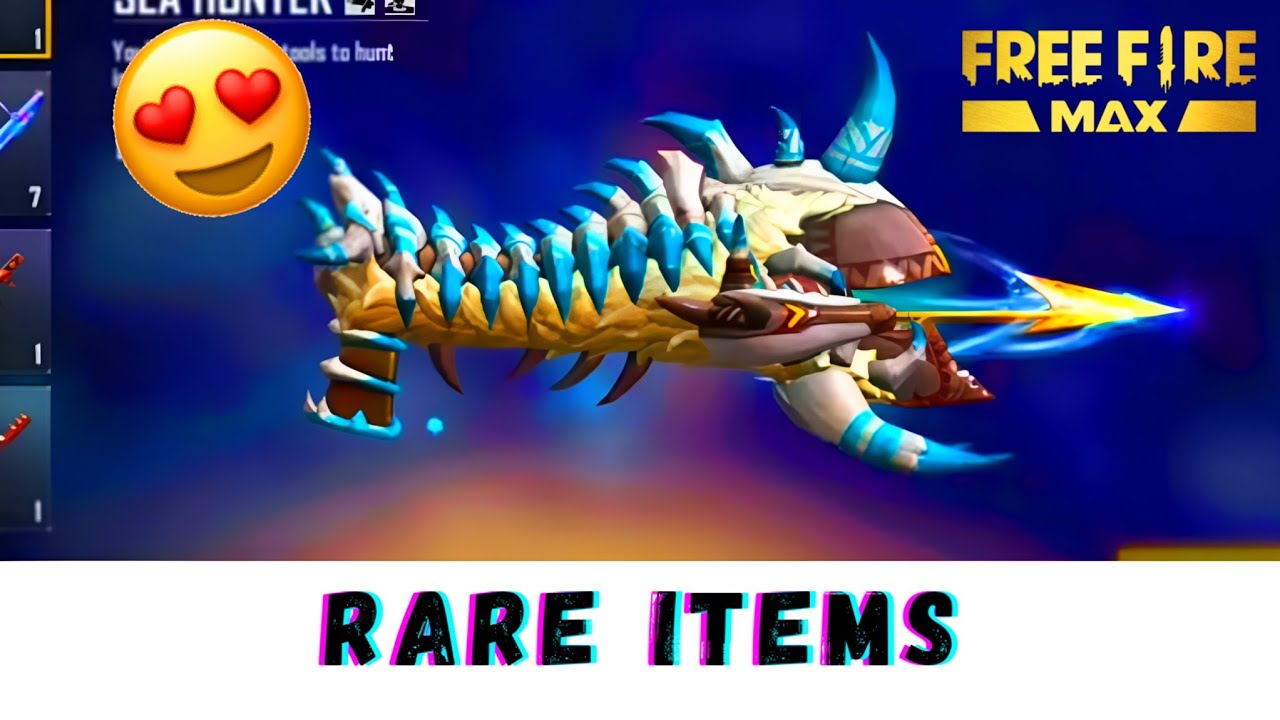 Top 3 Rare Items In Free Fire 🤩🤑 Only Old Players Have This 😱🤯 - YouTube