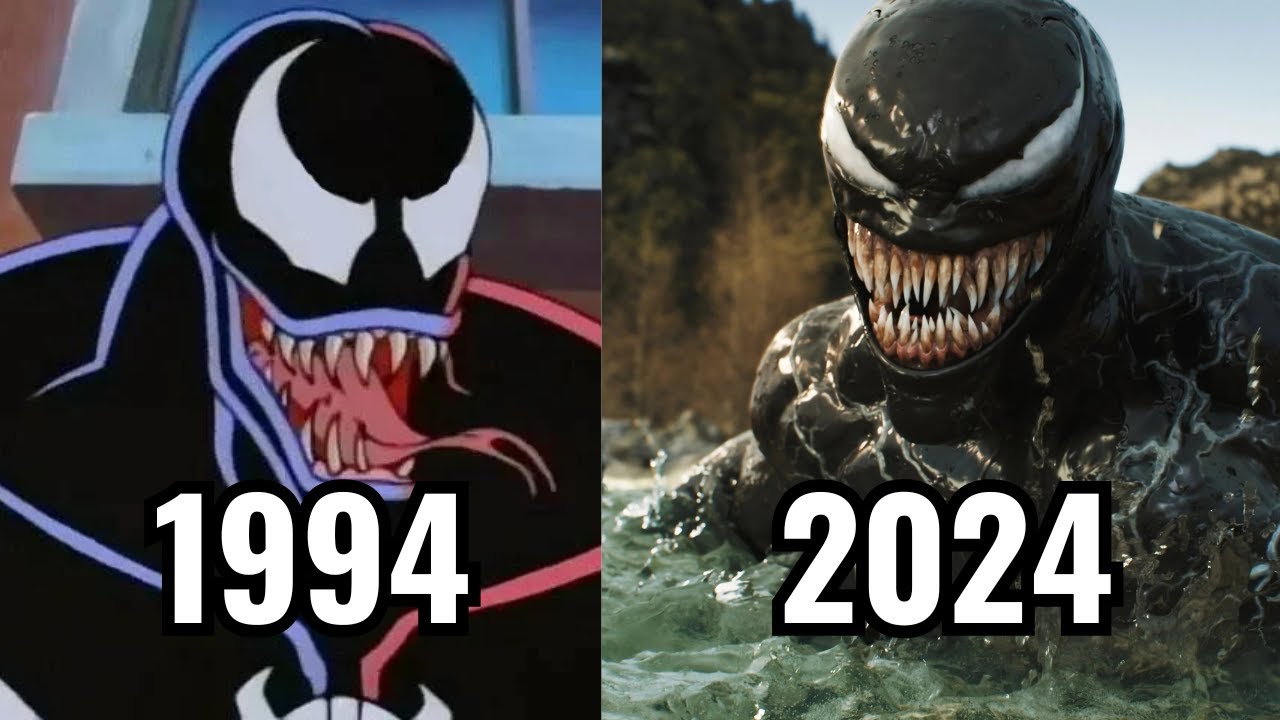 Evolución de Venom (Películas y Series de TV) 1994-2024 - YouTube