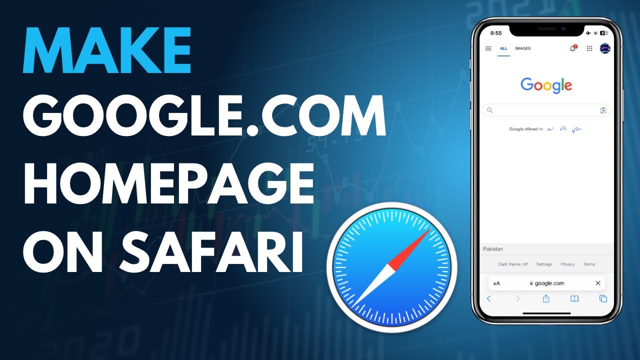 How to make Google.com default Homepage on Safari in Iphone : Full ...