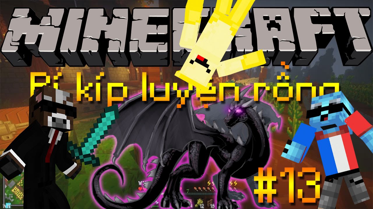 Oops Club Minecraft | Bí Kíp Luyện Rồng #13| "HANG HÀ MÃ!!" (cùng ...