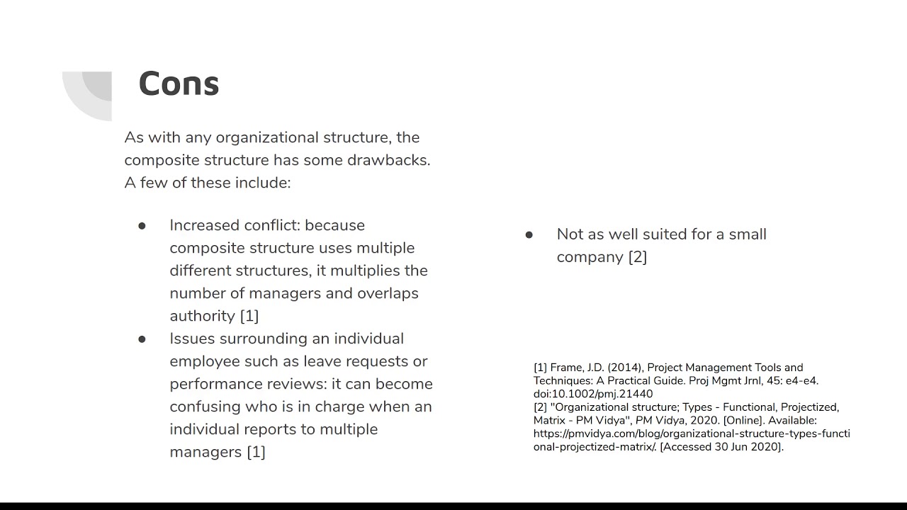 Composite Organization Structure - YouTube