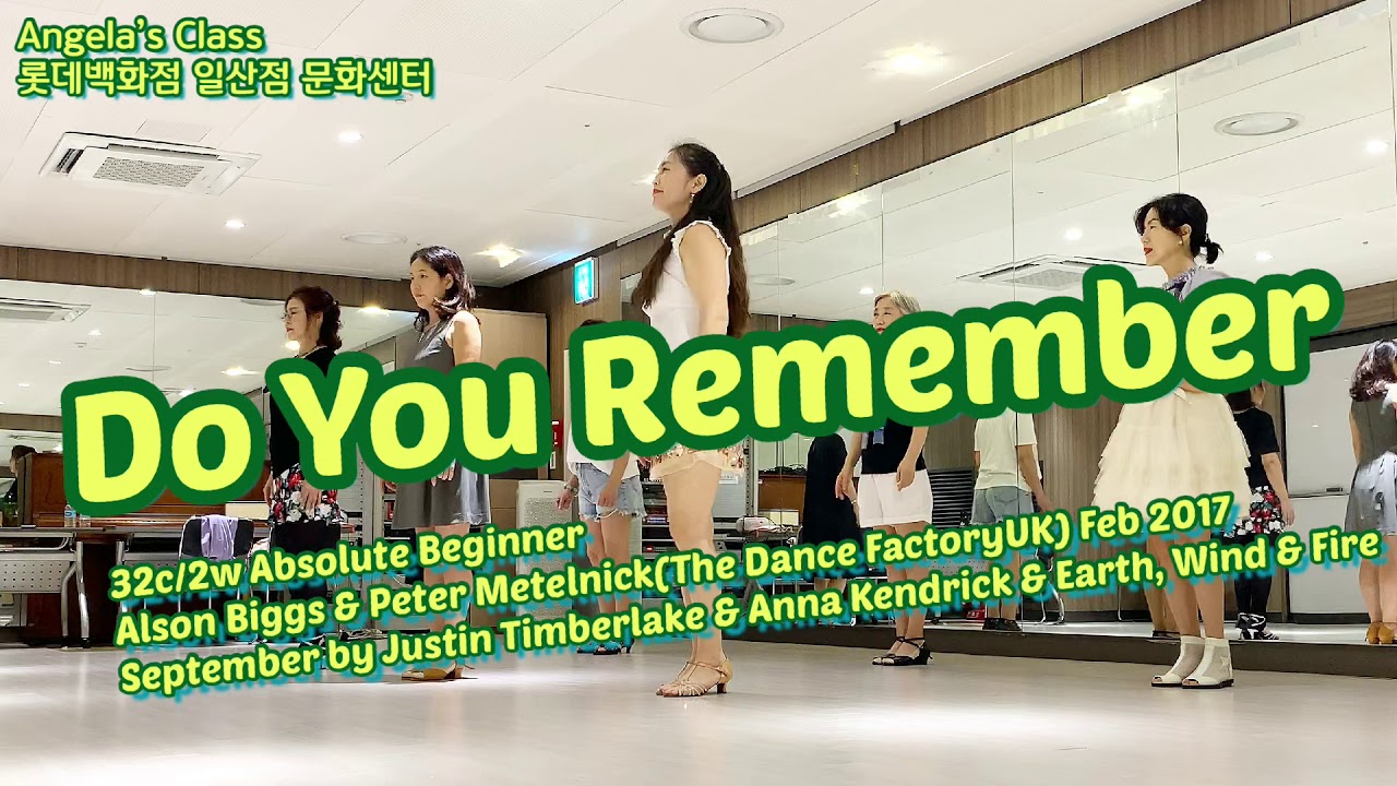 Do You Remember(Absolute Beginner) Line Dance - Demo & Tutorial - YouTube
