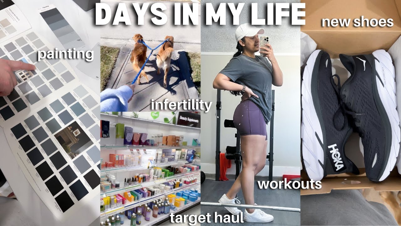 Days in my life // opening up about our infertility, Target haul, my ...