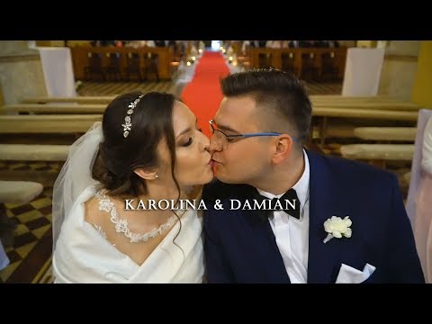 Karolina & Damian - klip ślubny - Wesele na wesoło