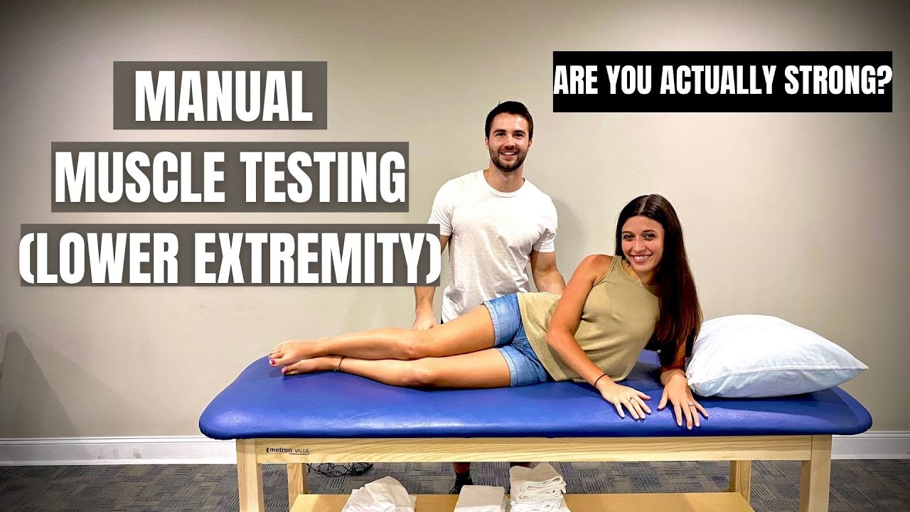 Manual Muscle Testing Lower Extremity (For Beginners) - YouTube