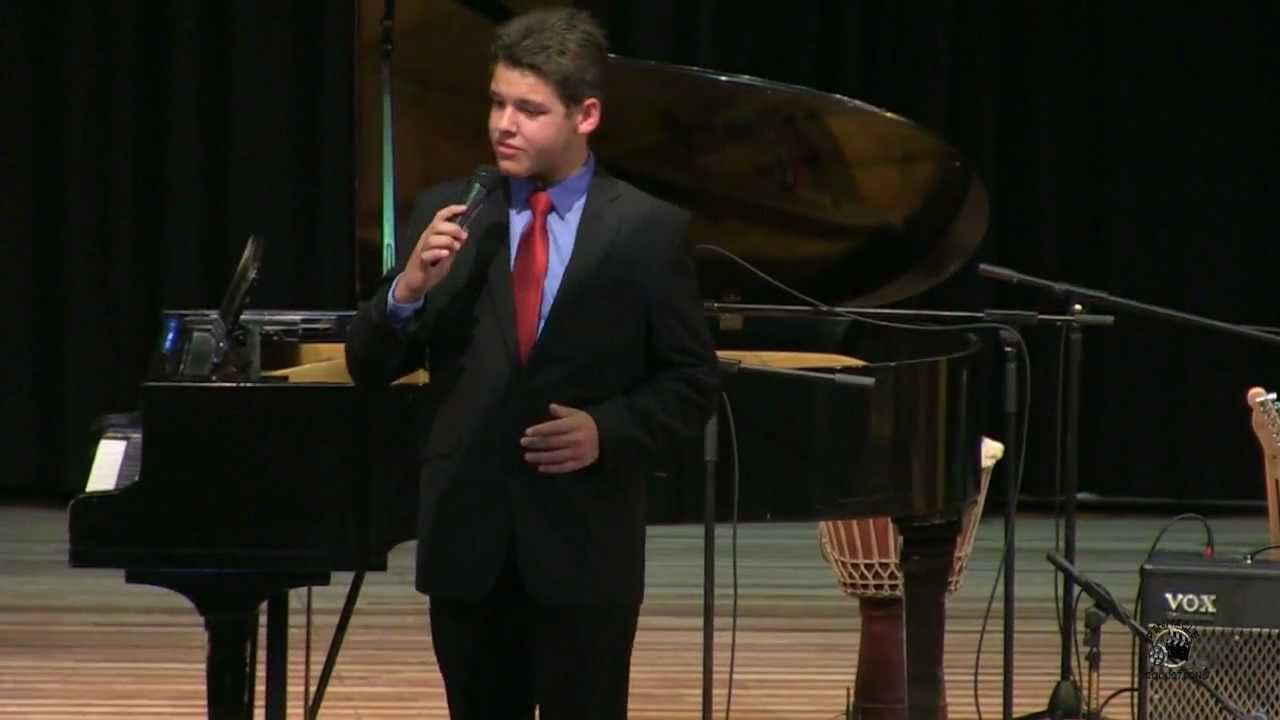 14yr old Grant-Pierre van Wyk - I am I said - YouTube