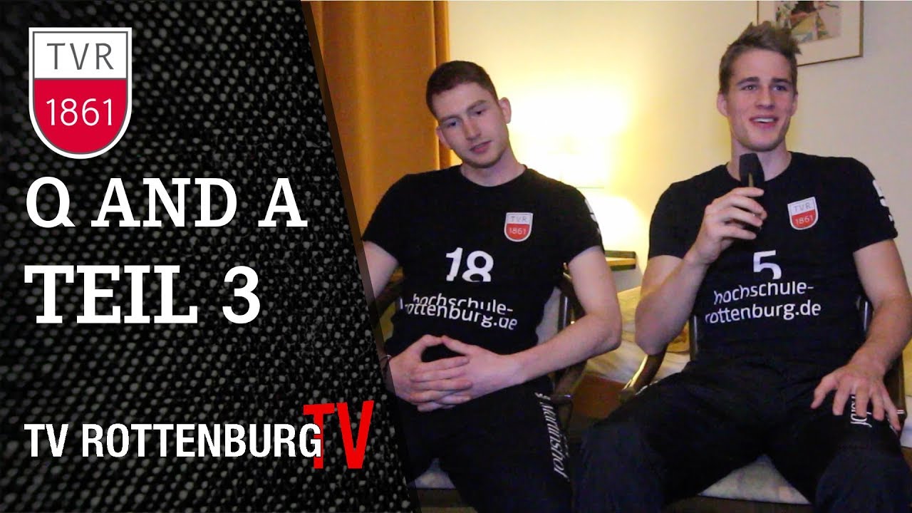 Q and A Teil 3 | Timon Schippmann & Tim Grozer | TV Rottenburg - YouTube