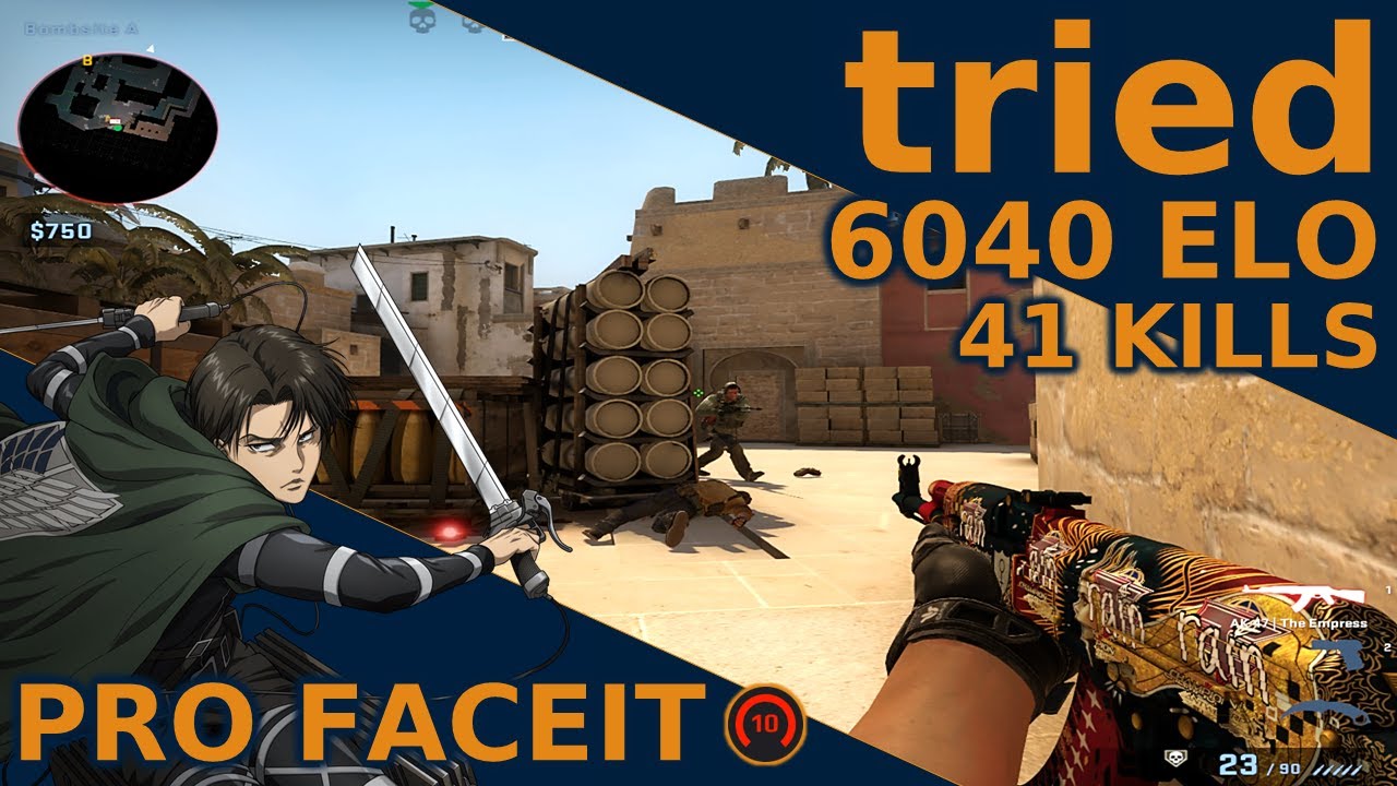 #4 RANKED FACEIT - tried HIGHLIGHTS ONLY🔥 (41/28) - FACEIT LVL 10 ...
