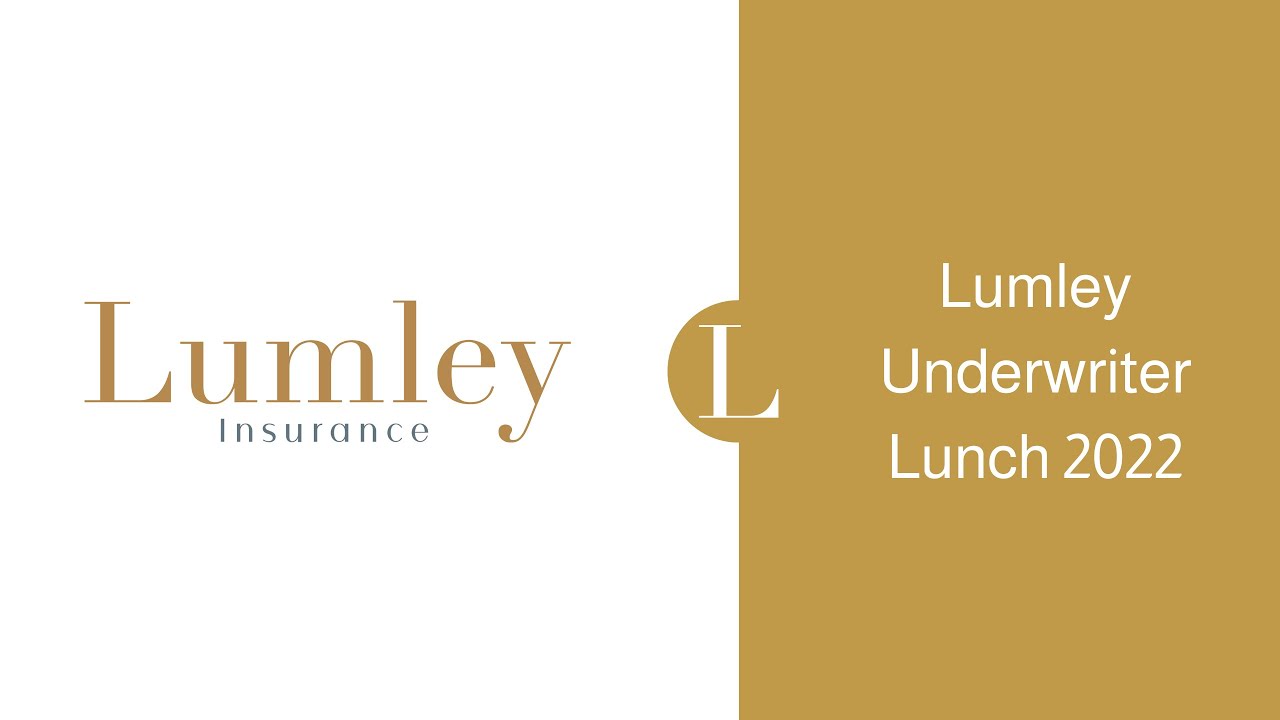 Lumley Insurance Underwriters Lunch 2022 - YouTube