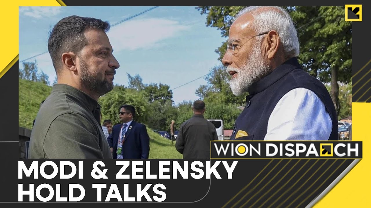 PM Modi in Ukraine: PM Modi meets Zelensky in Kyiv amid war, sign 4 ...