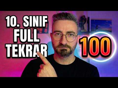 10. Sınıf Matematik  | 2. Dönem  1. Yazılı | Full Tekrar