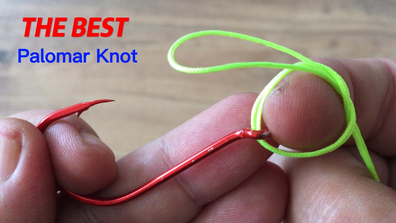 Palomar Knot - How to Tie This Strong Knot - YouTube