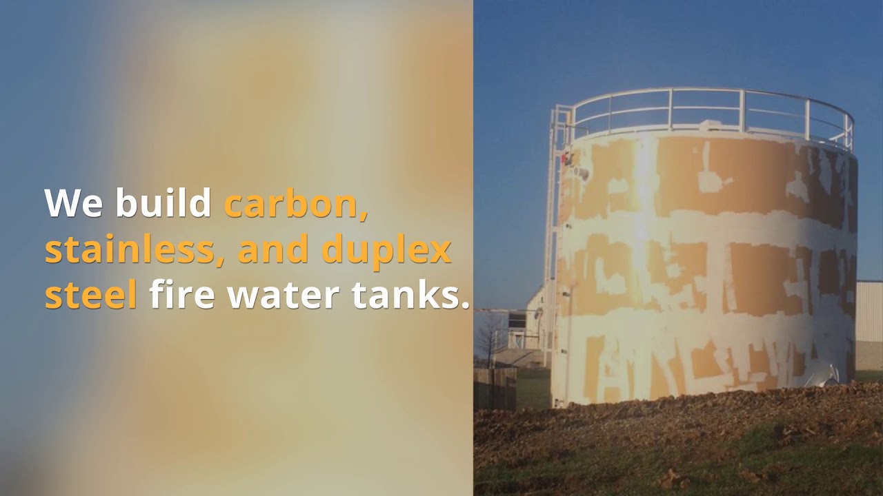A Guide to Fire Protection Water Storage Tanks - YouTube