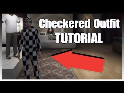 **NEW** CHECKER BOARD OUTFIT TUTORIAL (FEMALE ONLY) ON GTA 5 Online ...