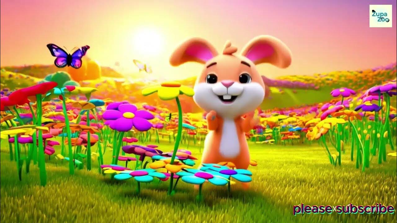 Hop Little Bunny, Hop Hop Hop🎵 nursery kids rhymes - YouTube