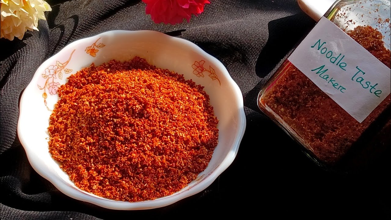 Maggi Masala Powder Recipe || Maggi Noodles Tastemaker || Noodles ...