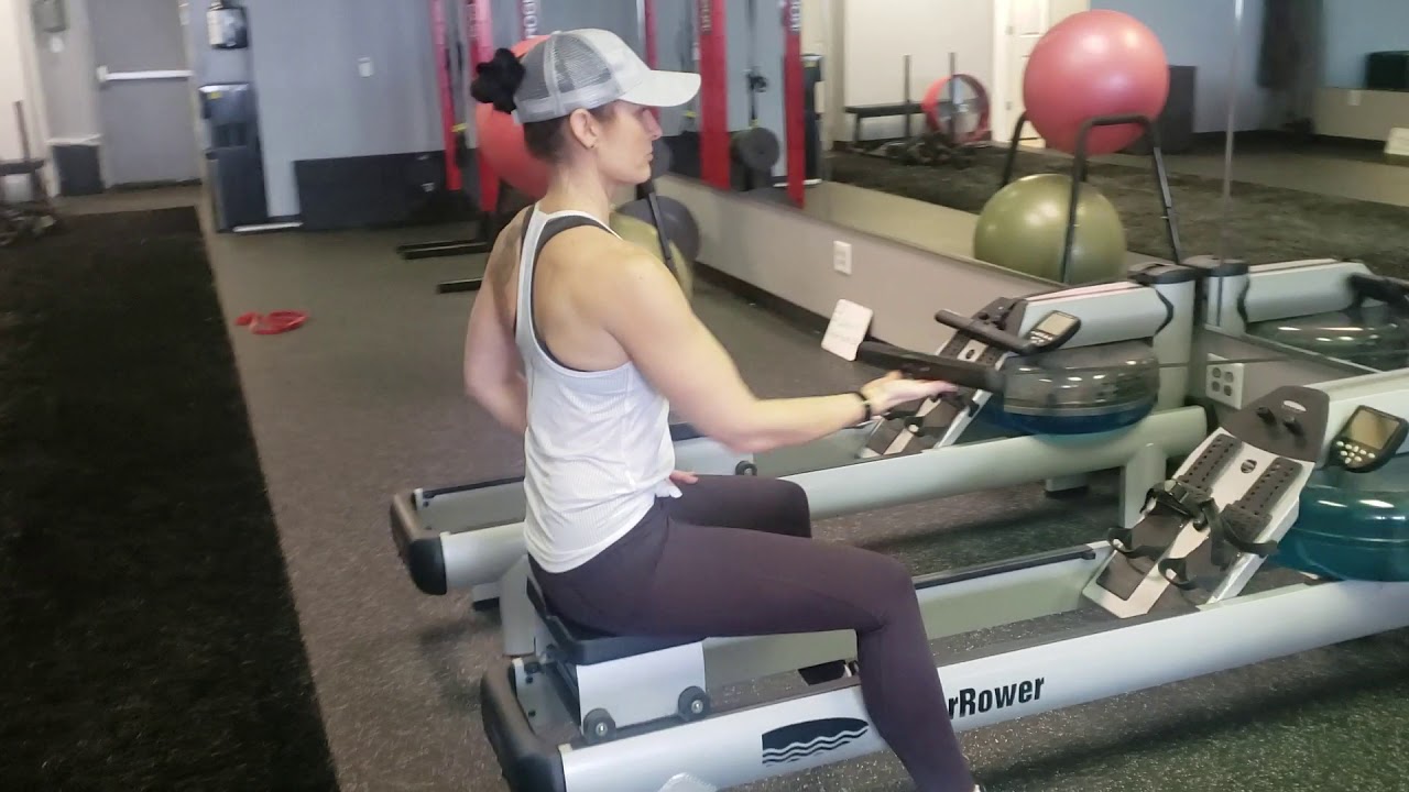 Single Arm Stationary Underhand Row - YouTube