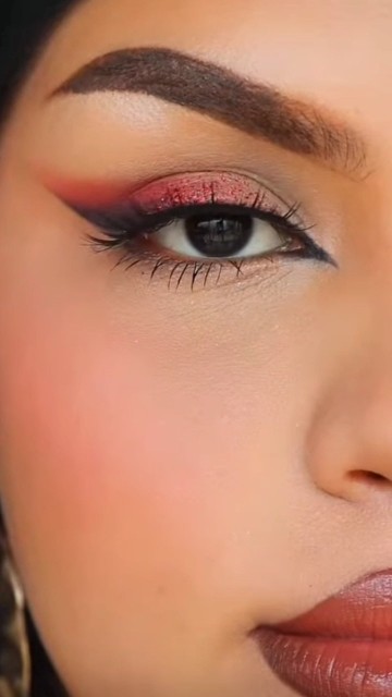 Beautiful ️ eyemakeup tutorial 😍#makeuptips #mekuptutorial #makeup # ...