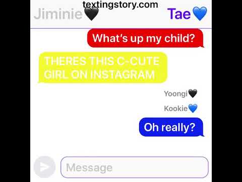Taekook/Namjin/Yoonmin texting