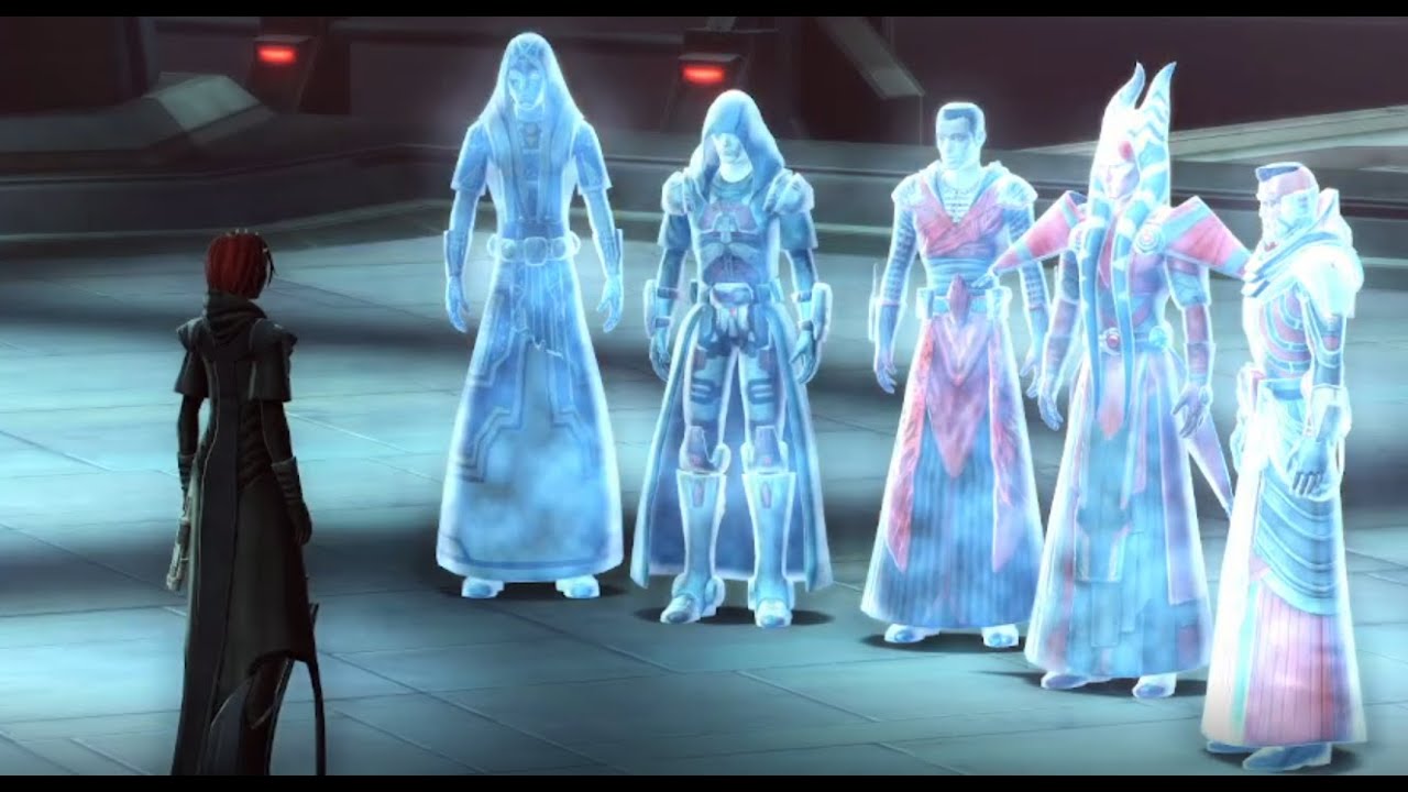 SWTOR Sith Inquistor keeps her ghosts at the end of her class story ...