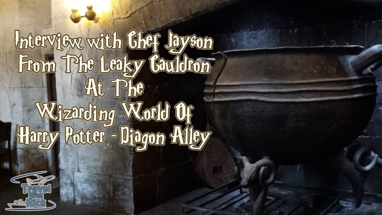 Chef Jayson From The Leaky Cauldron At The Wizarding World of Harry ...