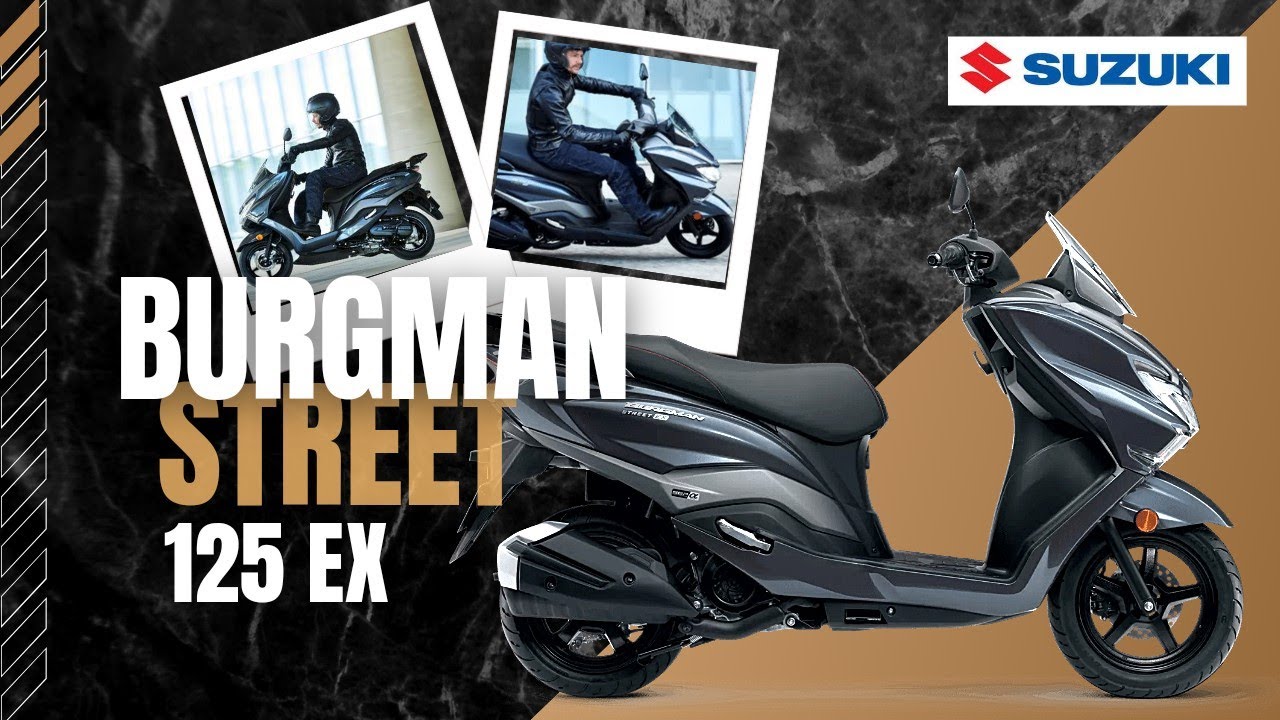 2023 Suzuki Burgman Street 125EX: Colors, Specs, Availability, Release ...