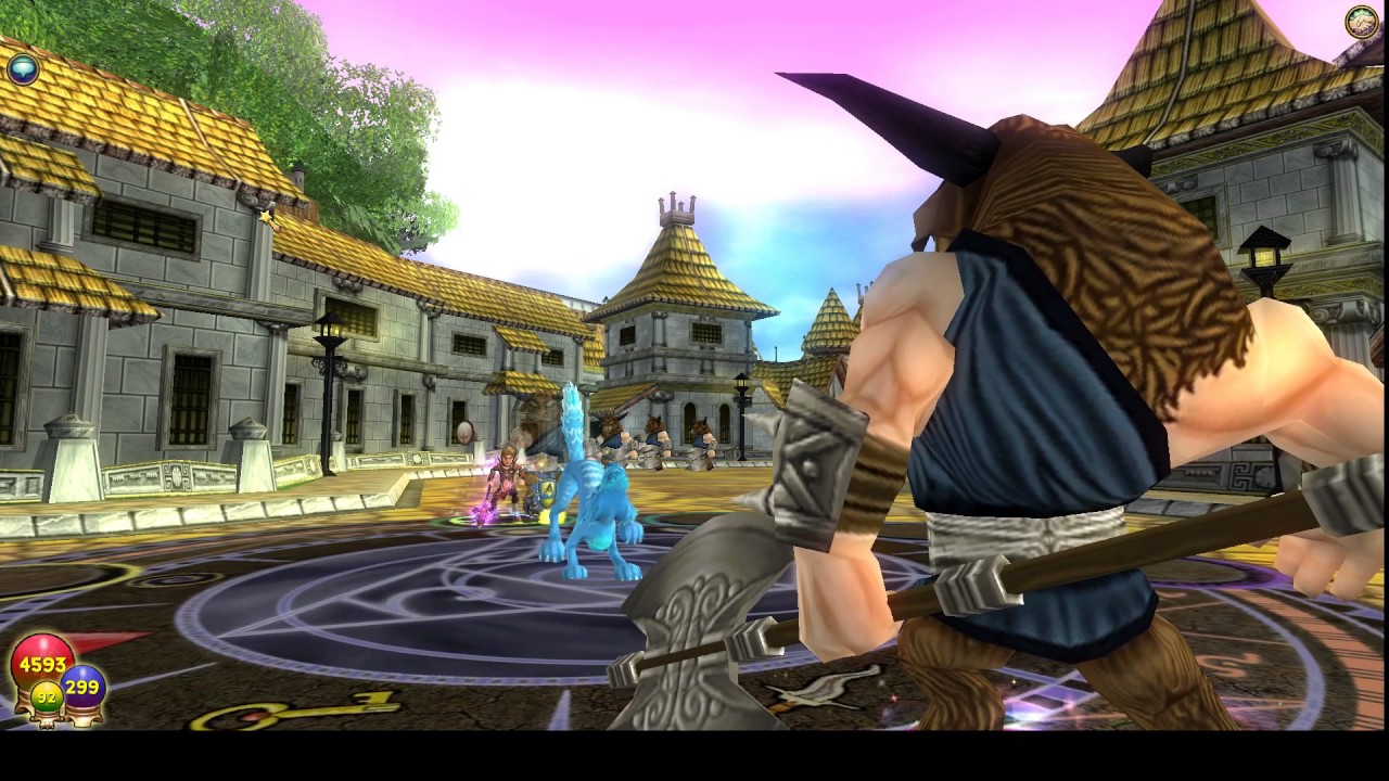 Wizard101 - Ice Cat Animation - YouTube