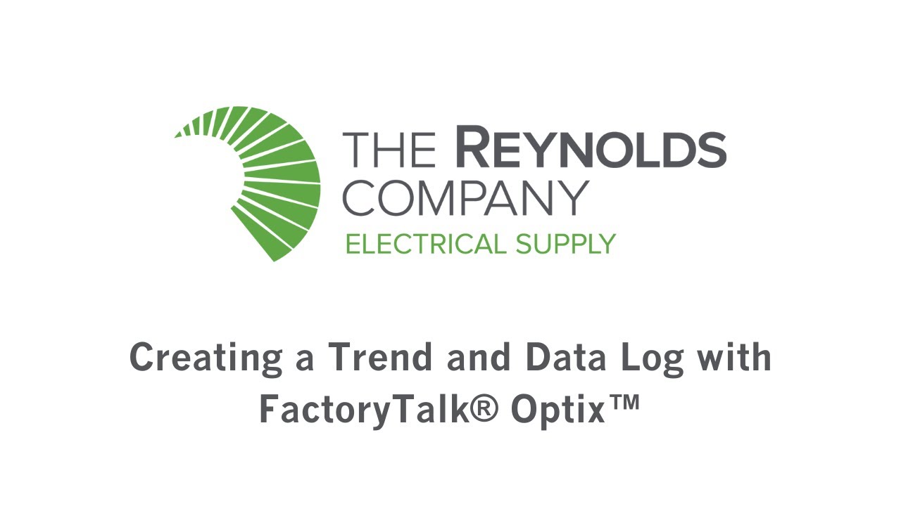 Creating a Trend and Data Log with FactoryTalk® Optix™ - YouTube